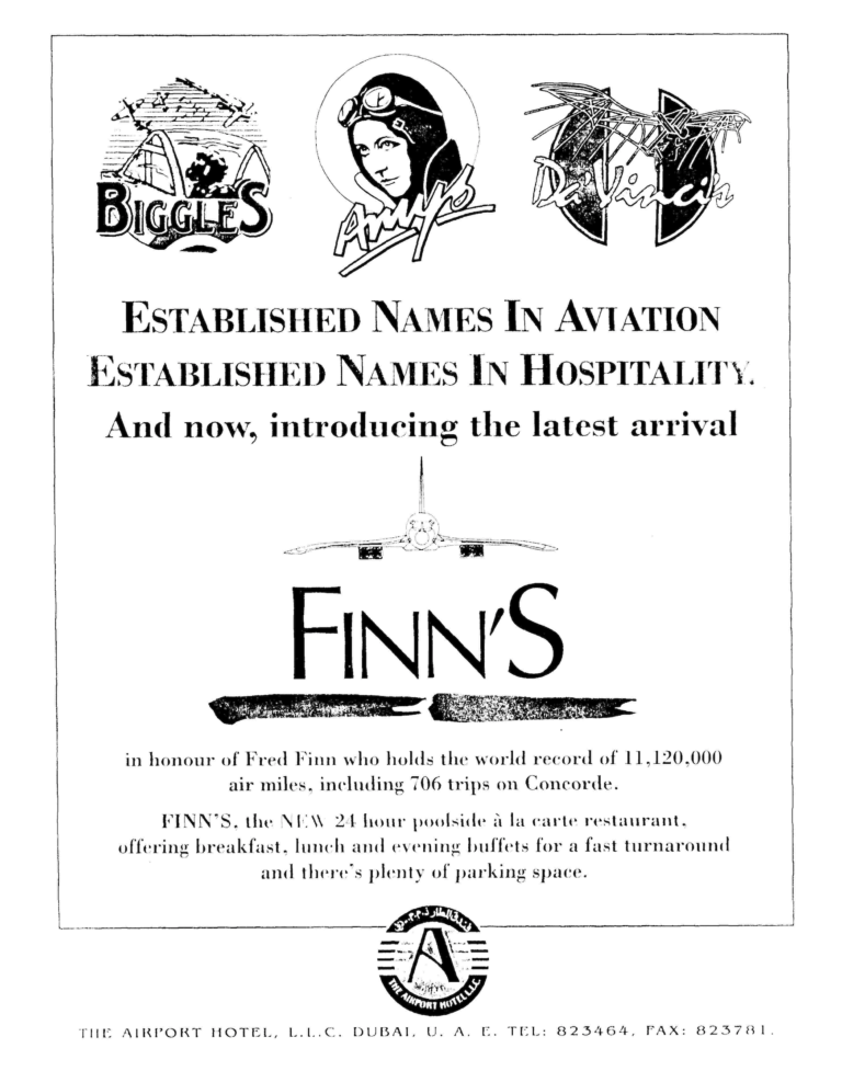 Fred Finn, the world's most prolific flyer - Aircraft Interiors ...