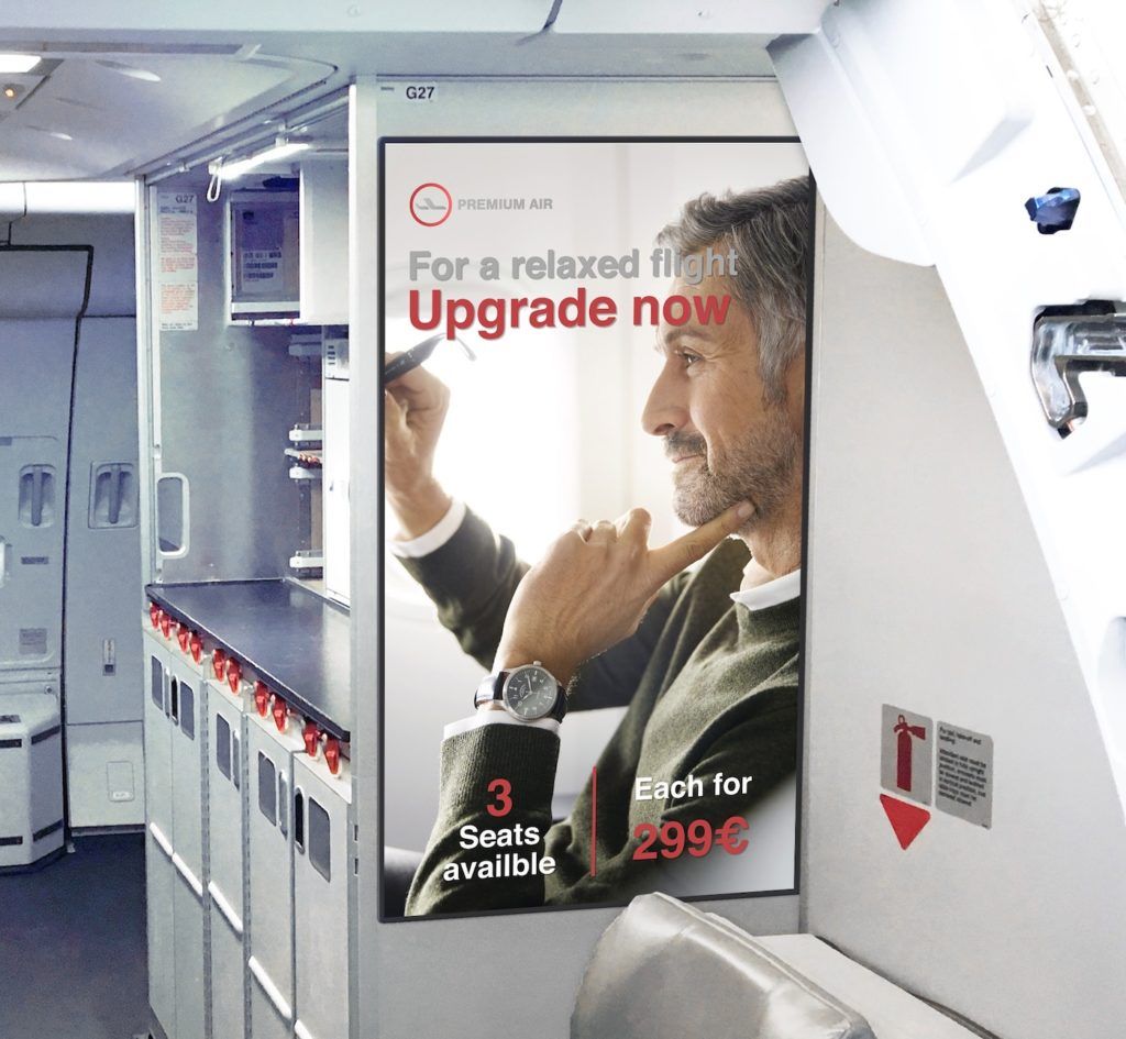 Lufthansa Technik and LG co-develop OLED cabin displays - Aircraft ...