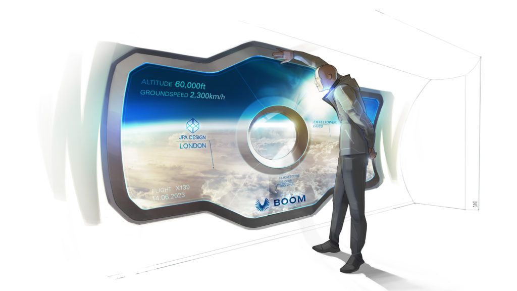 Boom Supersonic partners with JPA Design to develop interior for Mach-2 ...