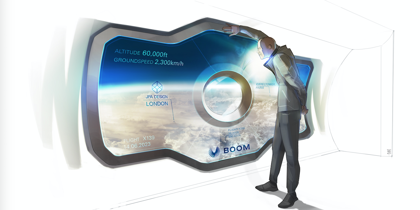 Boom Supersonic partners with JPA Design to develop interior for Mach-2 ...