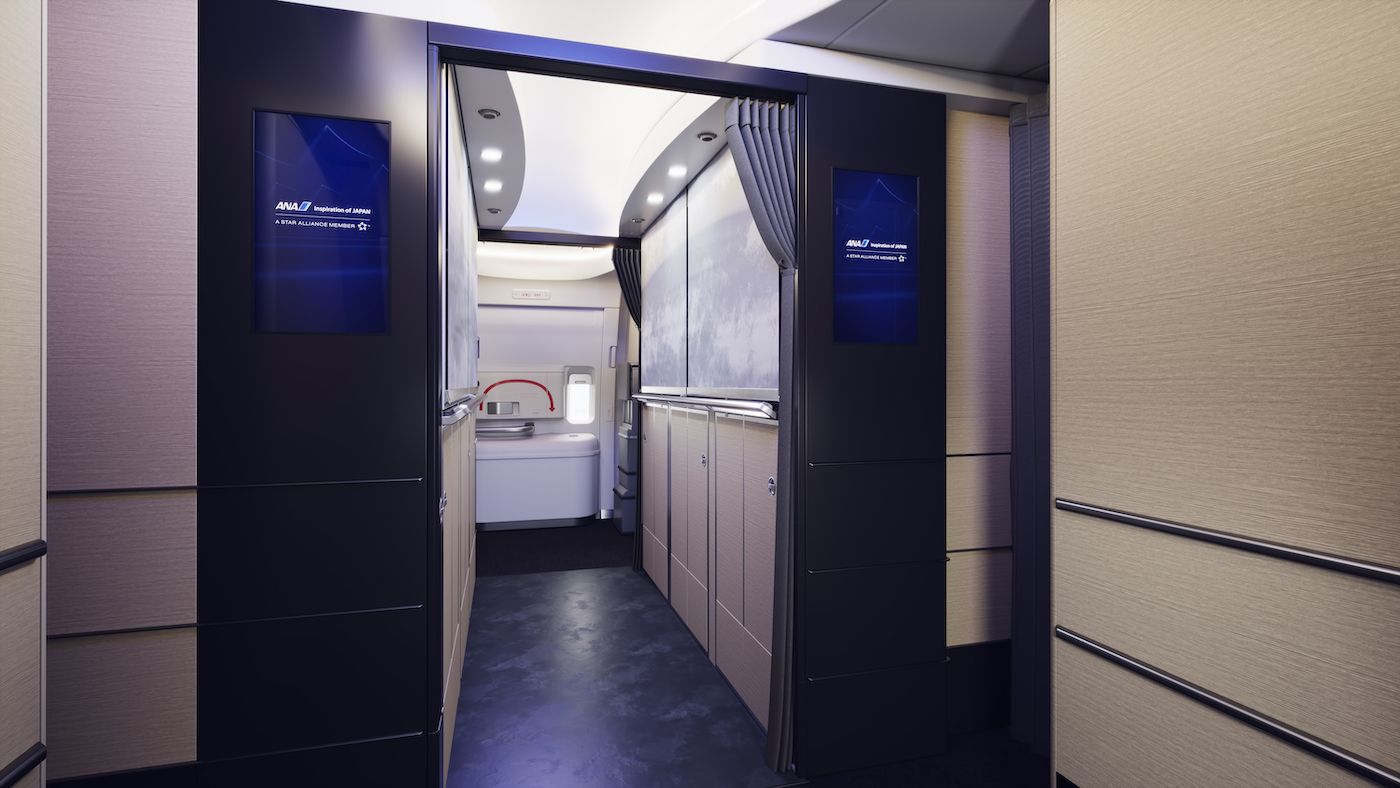 ANA reveals redesigned B777-300ER luxury cabins - Aircraft Interiors ...