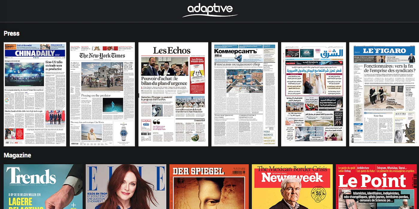 Adaptive offers free licence for digitised materials & magazines ...