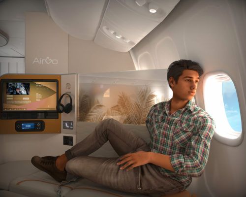 Explore the Airgo Galaxy cabin concepts - Aircraft Interiors International