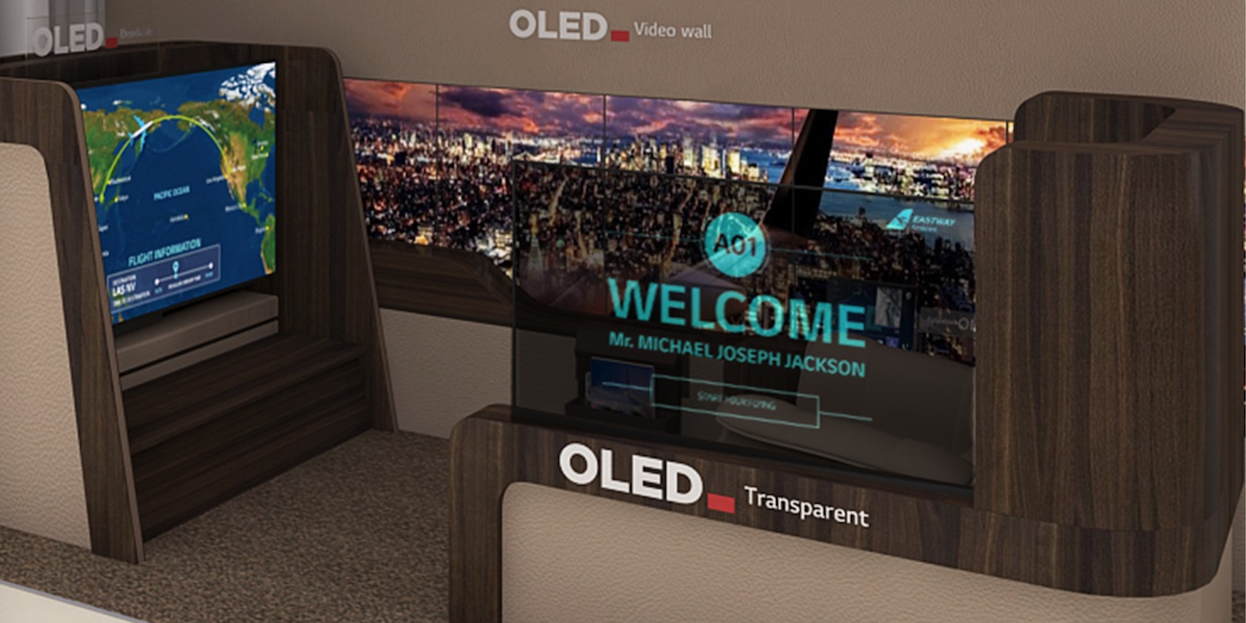 LG reveals exciting OLED innovations for the cabin - Aircraft Interiors ...