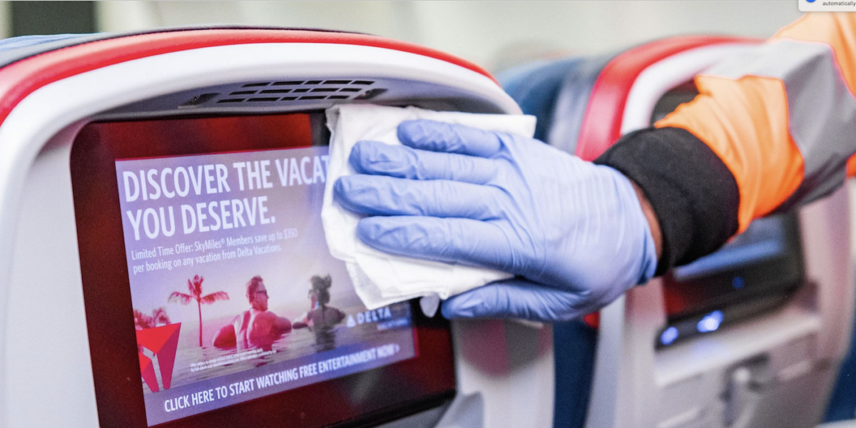 Delta sets a 'new standard of clean' - Aircraft Interiors International