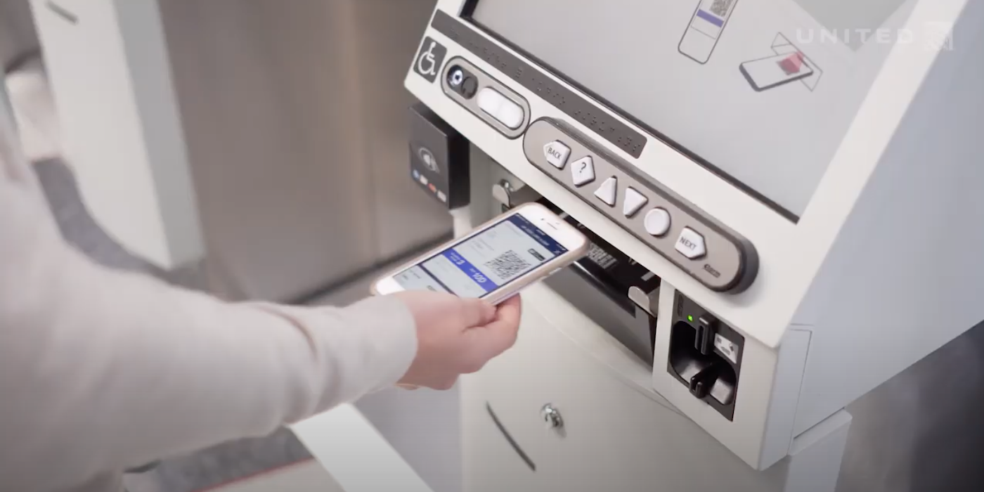 United's touchless check-in process - Aircraft Interiors International