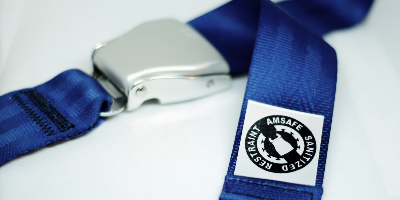 AmSafe launches sanitised restraints - Aircraft Interiors International