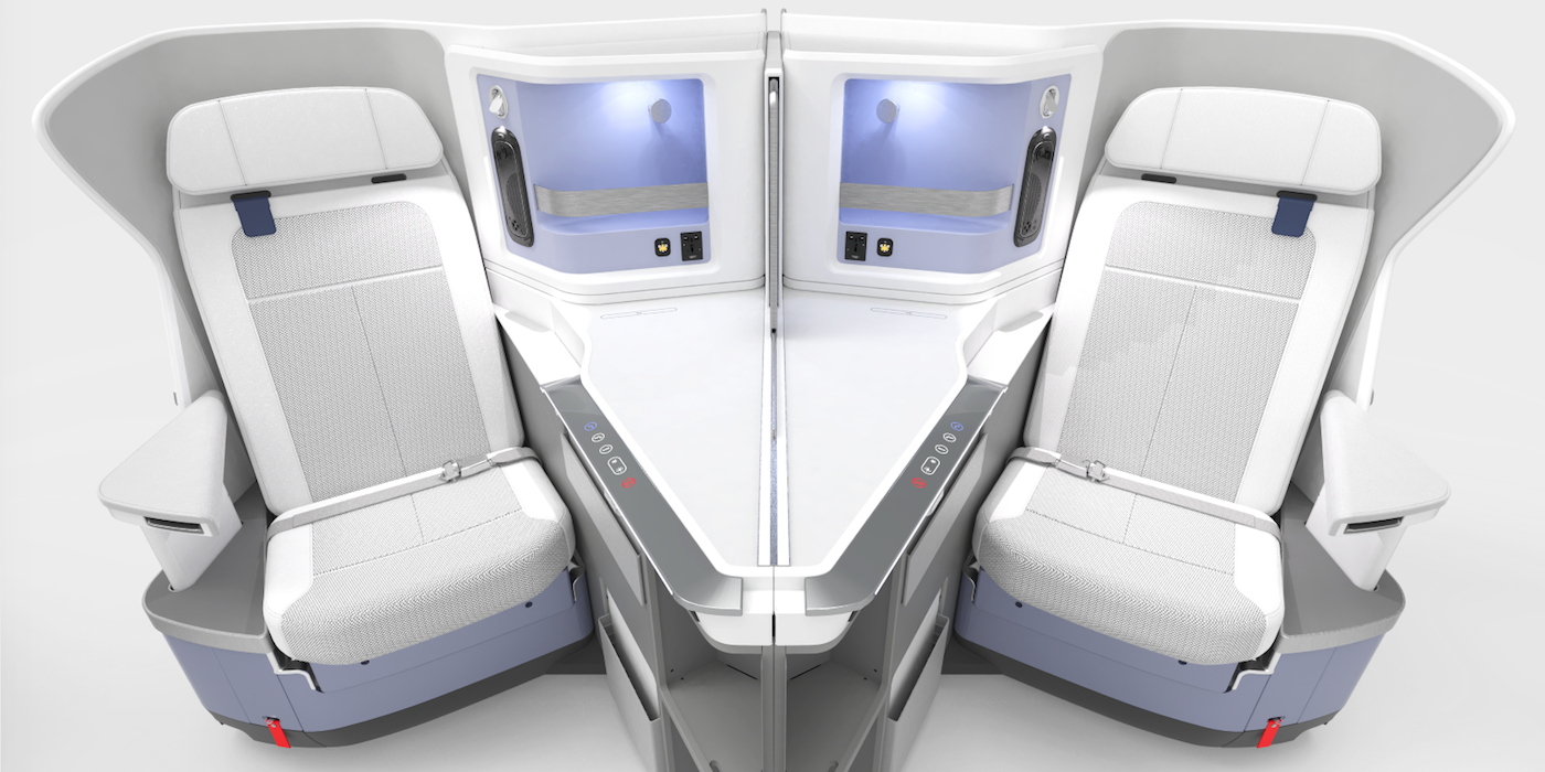 Jamco reveals the hygienic Venture Pristine business class seat ...