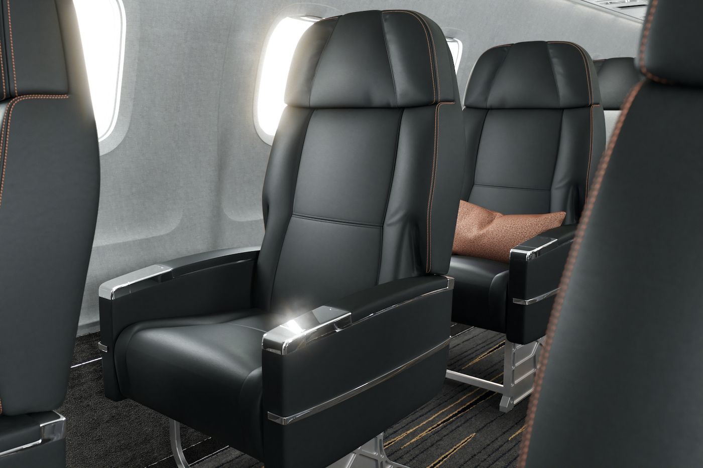 Embraer reveals ERJ 145 ‘semi-private’ cabin modification - Aircraft ...