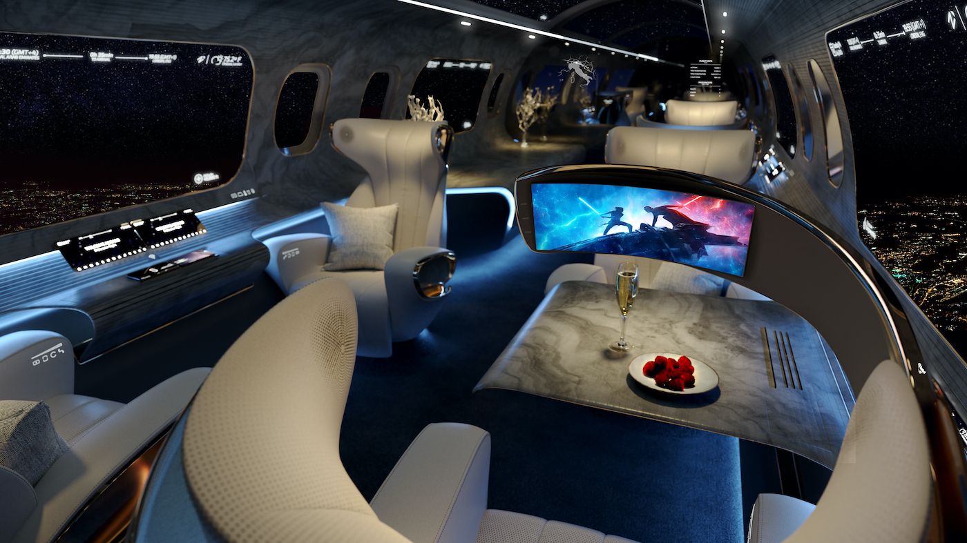 The wider, longer Airbus A350 NPS cabin - Aircraft Interiors International