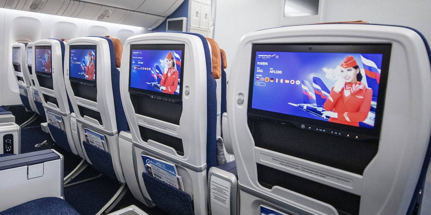 Aeroflot enhances its B777 IFEC systems - Aircraft Interiors International