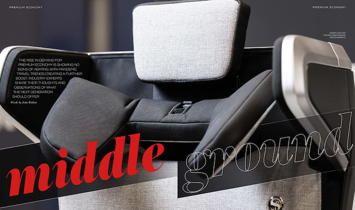 The November 2022 issue: Sustainable cabin design, Airbus A350 NPS, lav ...