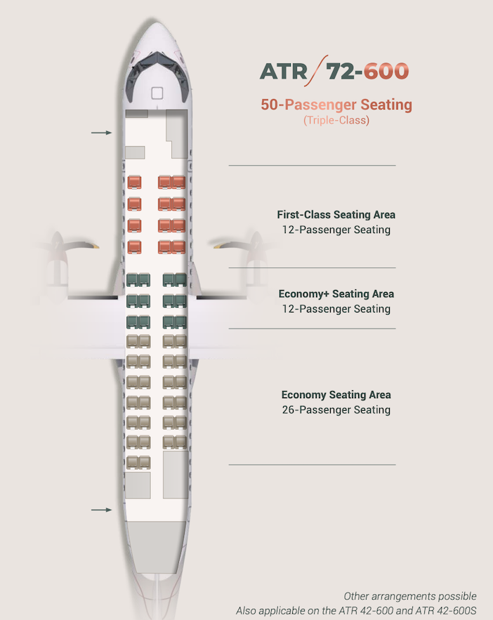 ATR HighLine: One collection with five cabin configurations - Aircraft ...