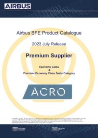 Acro receives Premium Supplier rating from Airbus - Aircraft Interiors ...