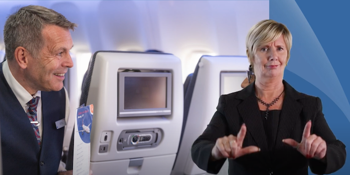 British Airways makes flying more accessible for the deaf - Aircraft ...