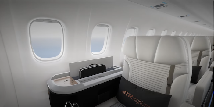 Explore ATR’s All-Business Class layout - Aircraft Interiors International