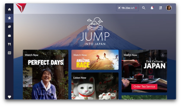 Delta Air Lines unveils Delta Sync, its next-generation seatback IFE ...