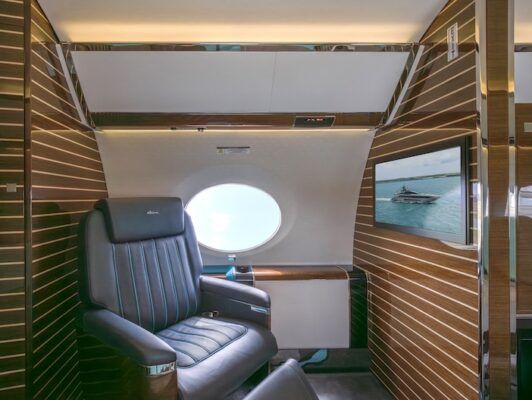 Flexjet & Ferretti Group create aircraft interiors inspired by Riva ...
