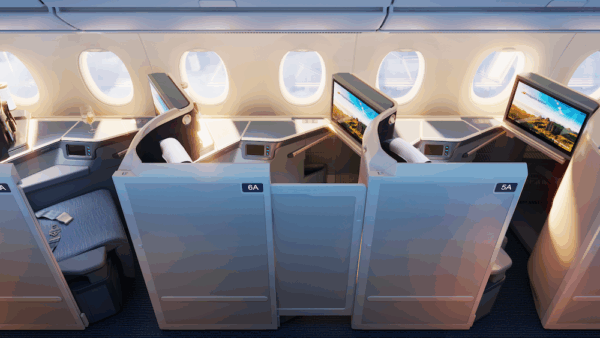 Philippine Airlines' (PAL) flagship A350-1000 cabin interiors ...